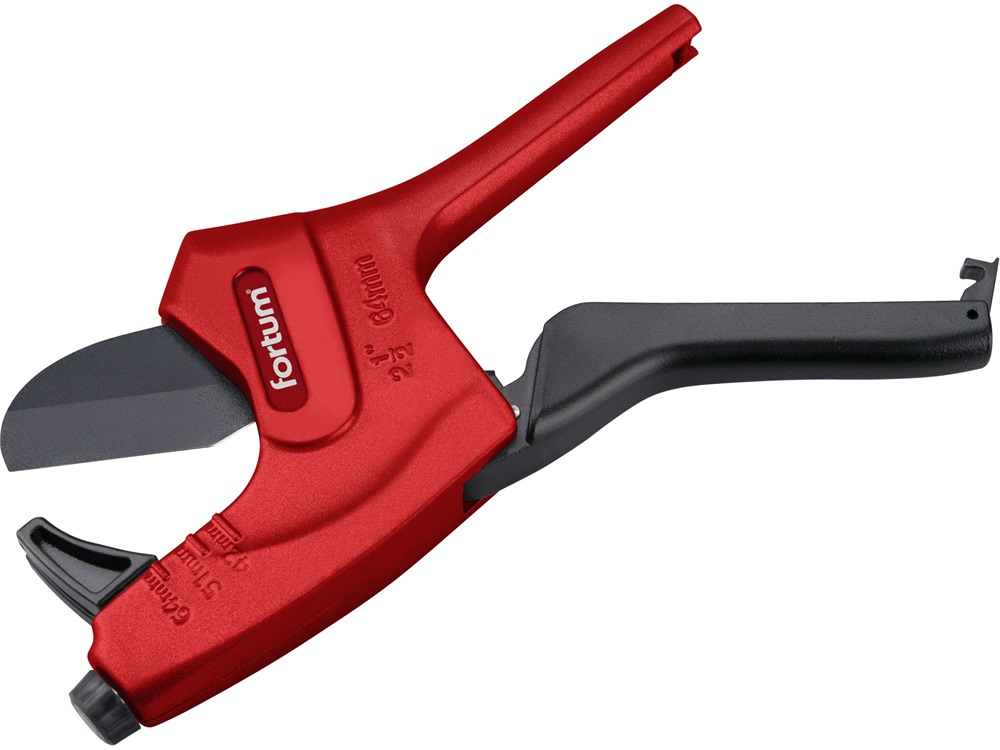 műanyagcső vágóolló, max.: 64mm, (PVC, PPR, PP, PE, PEX, PB, PVDF ...